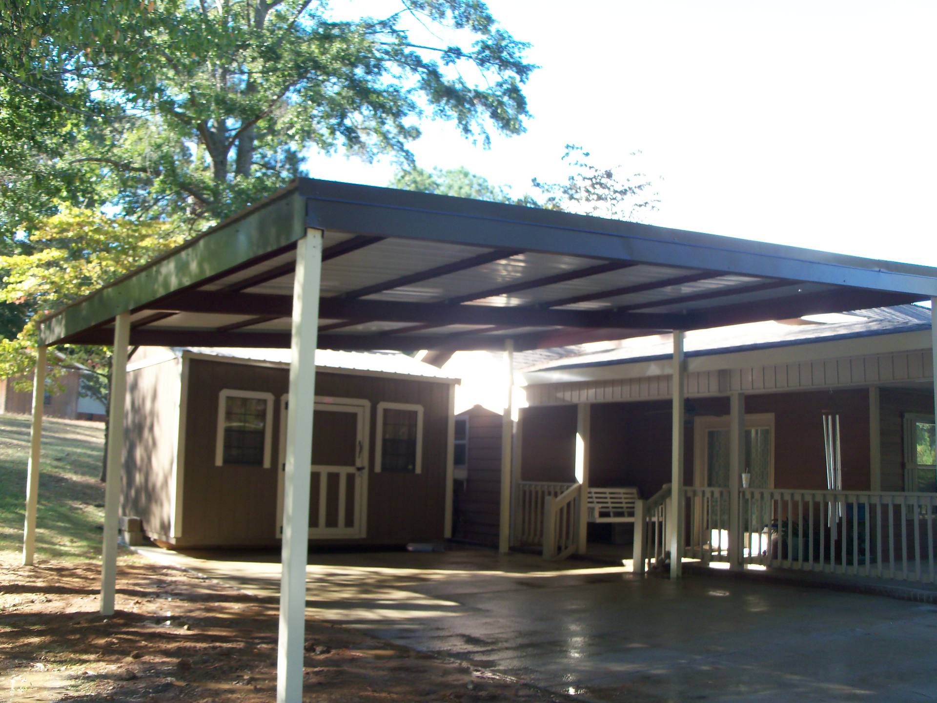 Carports & RV Covers | Dudley's Portable Buildings