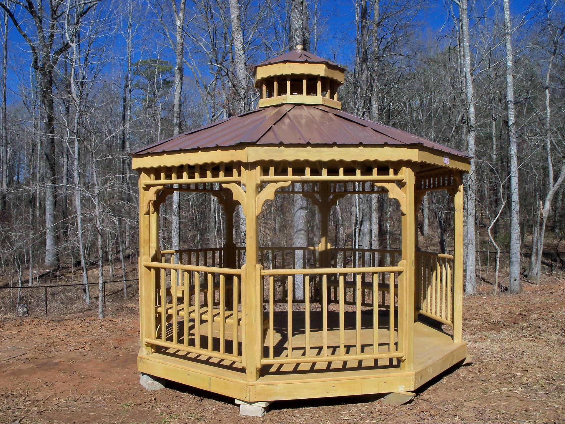 Gazebos & Glider Houses | Dudley's Portable Buildings