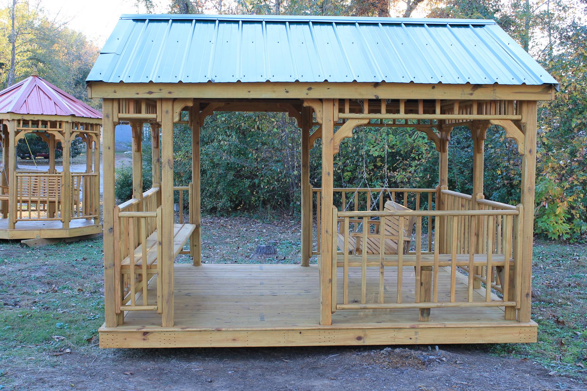 Gazebos & Glider Houses | Dudley's Portable Buildings