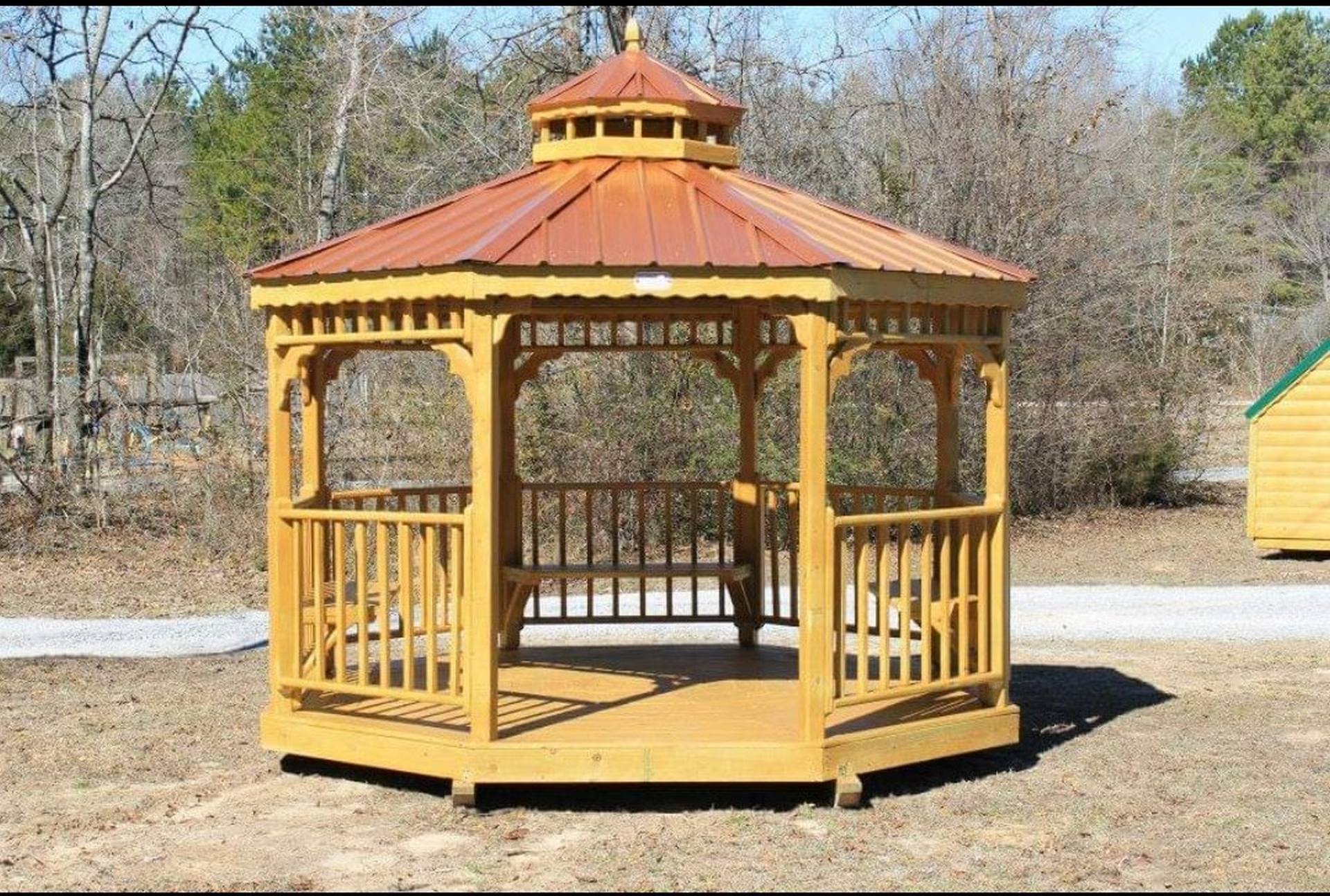 Gazebos & Glider Houses | Dudley's Portable Buildings